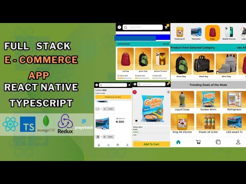React Native Login & Signup with Floating label animation. Ecommerce app | part 2 - YouTube