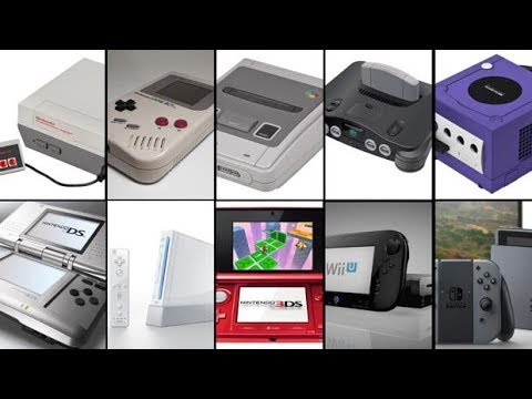 TODAS las CONSOLAS de NINTENDO en su historia - YouTube