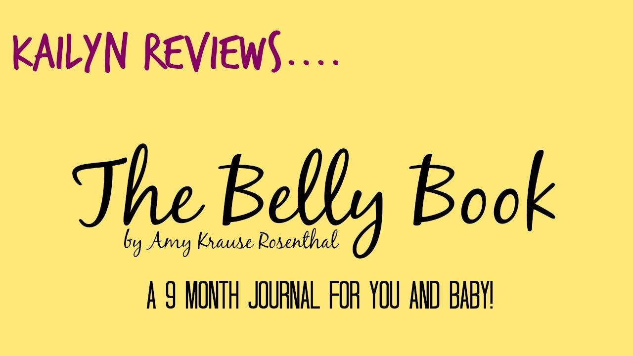 Review: Belly Book (Pregnancy Journal) - YouTube