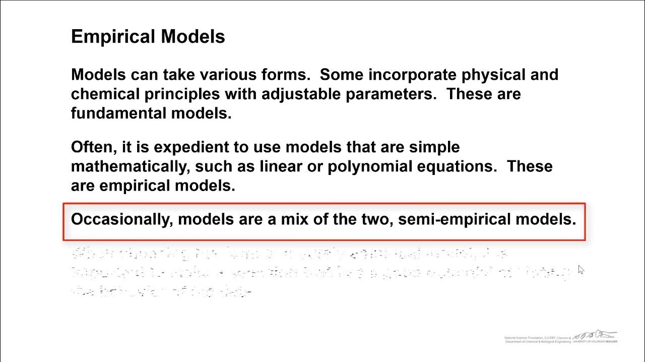 Introduction to Empirical Models - YouTube