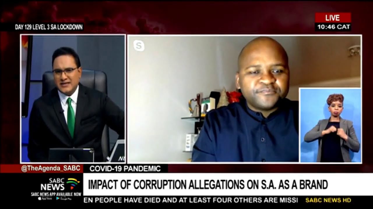 COVID-19 tender corruption and impact on South Africa as a brand - YouTube
