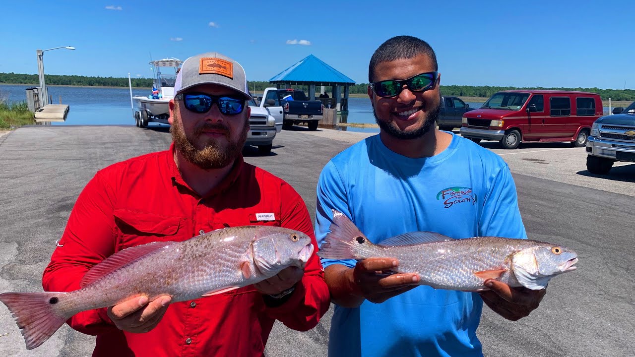 I’ve always wanted to fish this spot!! Bayou redfish! - YouTube