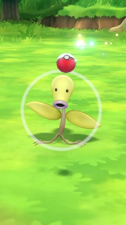 Shiny Bellsprout in Pokémon Let’s Go Eevee! - YouTube