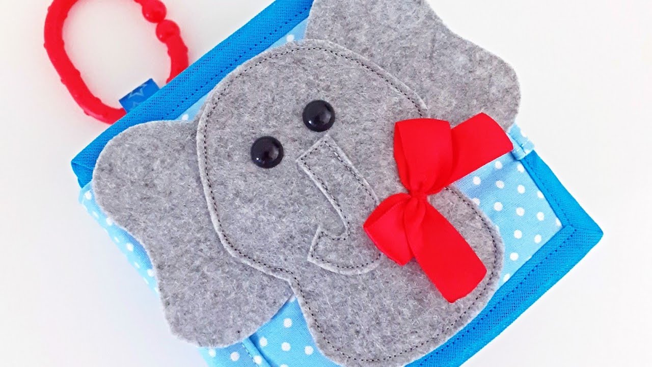 Mini Quiet Book / Montessori Book for Babies and Toddlers / Felt Busy ...