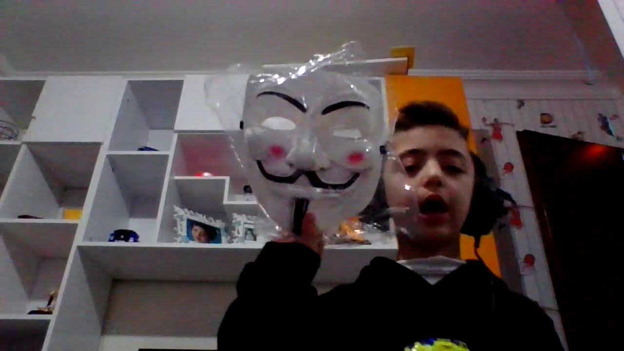 Unboxing the new hacker mask that came out. - YouTube