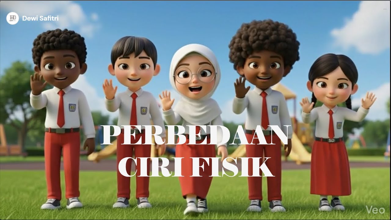 Pendidikan Pancasila Bab 3 Materi Berbeda Ciri Fisik (Perbedaan Ciri ...