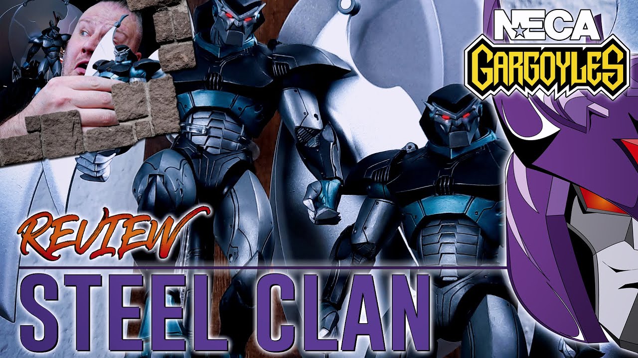 NECA Steel Clan Review | Gargoyles | Tim Kay's Nerd Crate - YouTube