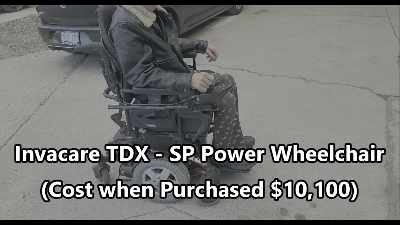 Invacare TDX SP Power Wheelchair for Sale - YouTube