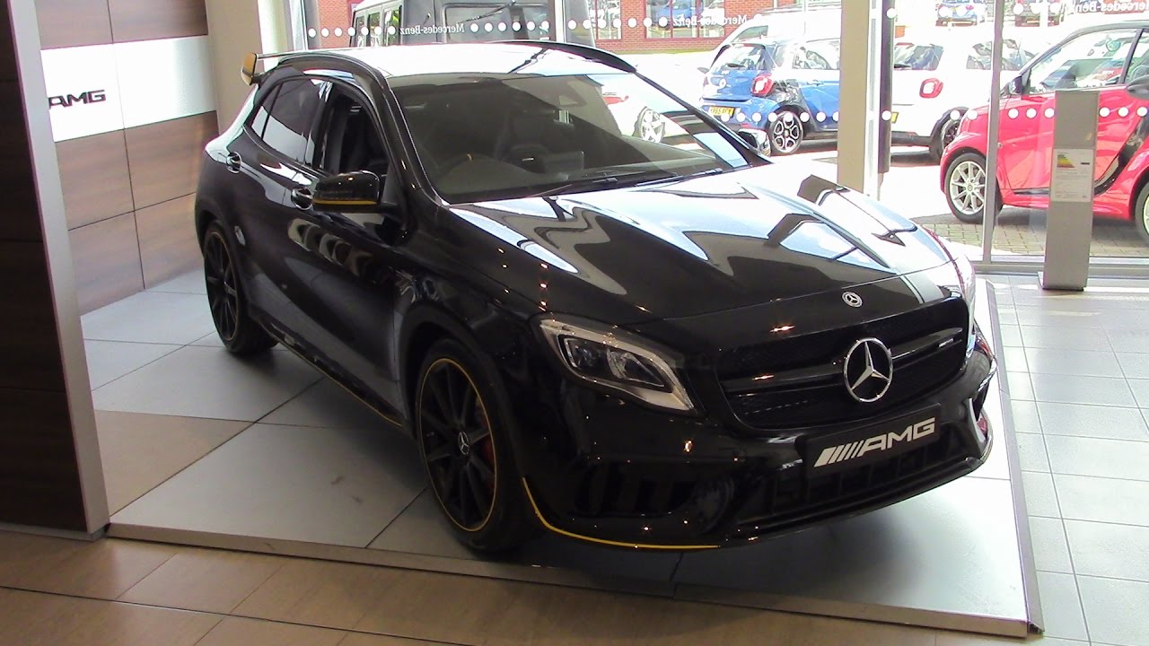 Mercedes AMG GLA 45 Yellow night edition - YouTube