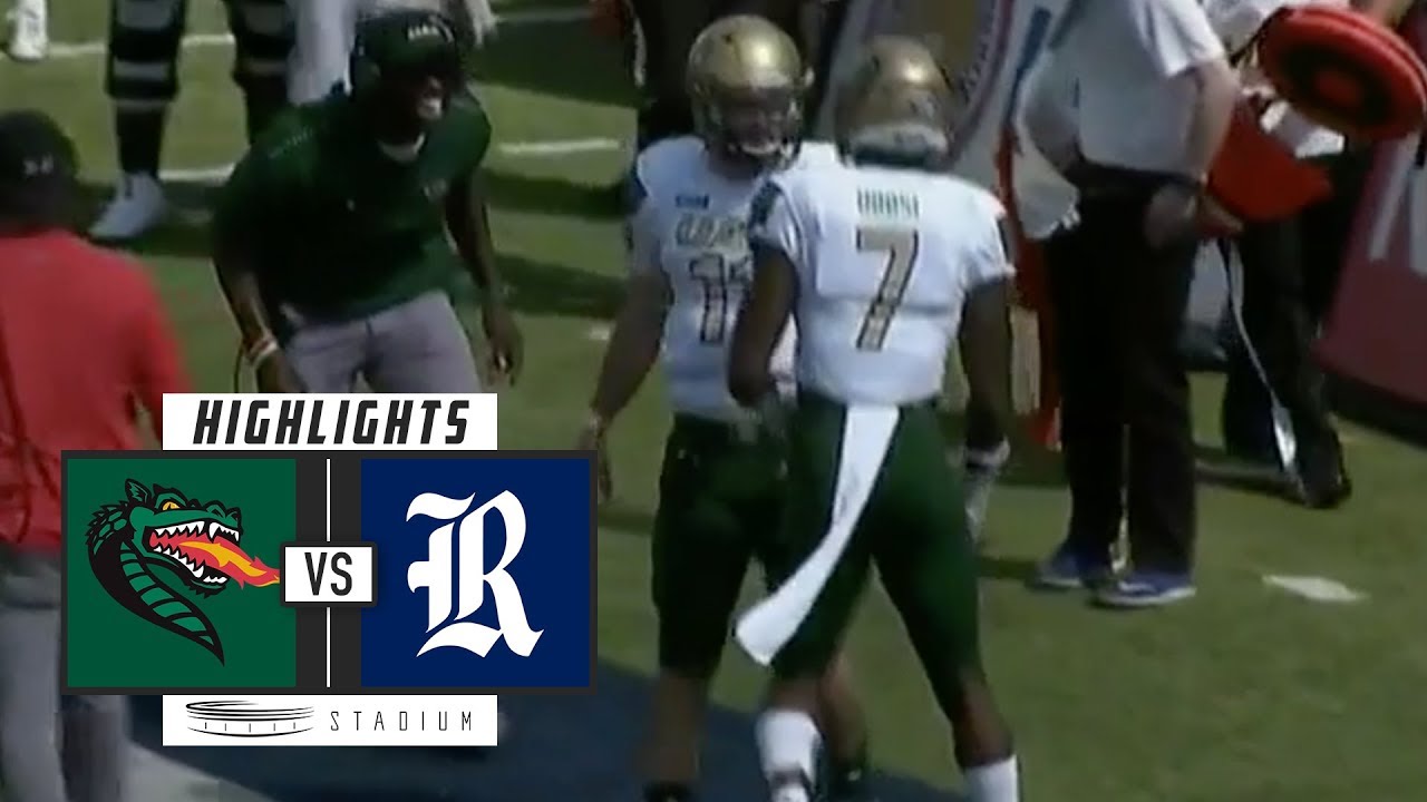 UAB vs. Rice Football Highlights (2018) | Stadium - YouTube