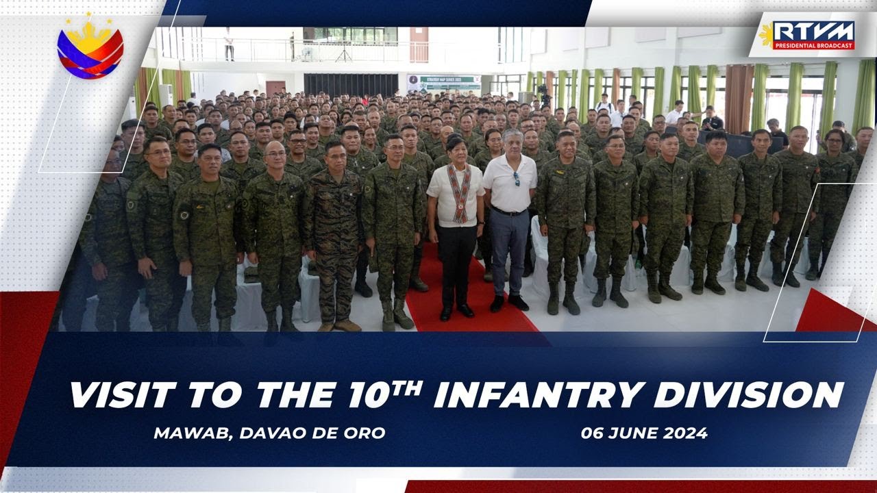 Visit to the 10th Infantry Division 06/06/2024 - YouTube
