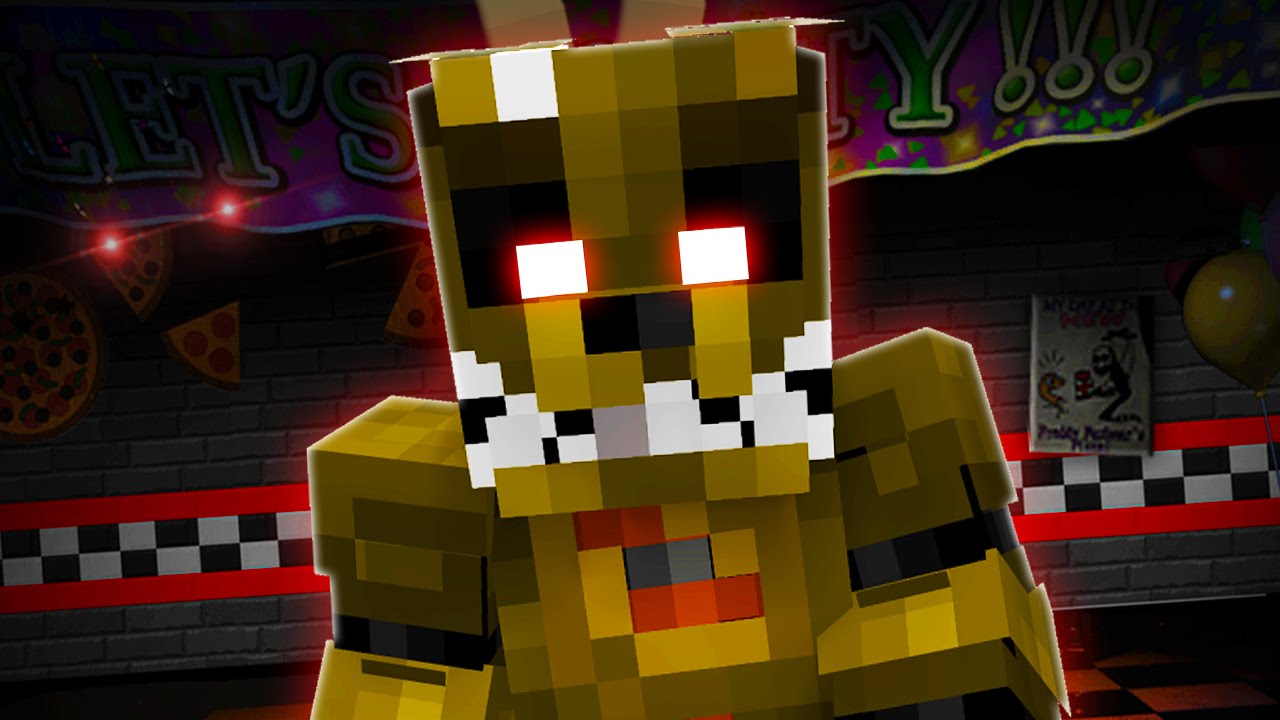 FNAF Sister Location - SPRING TRAP! (Minecraft Roleplay) Night 5 - YouTube