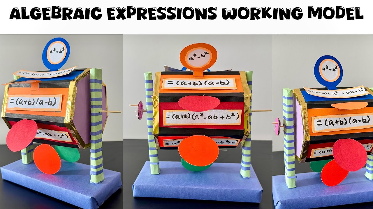 Algebrabic Expressions working model / #shorts # ...