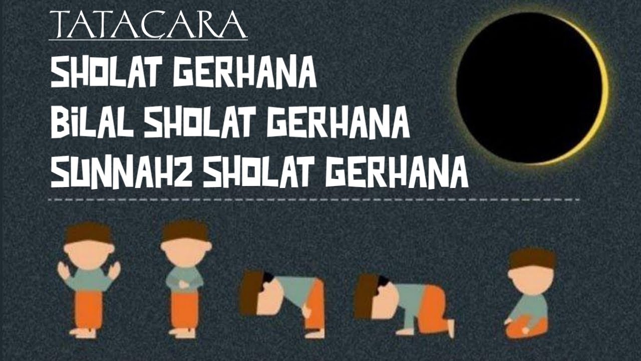 Cara Sholat Gerhana, Bilal Sholat Gerhana, Sunah-sunah Sholat Gerhana ...