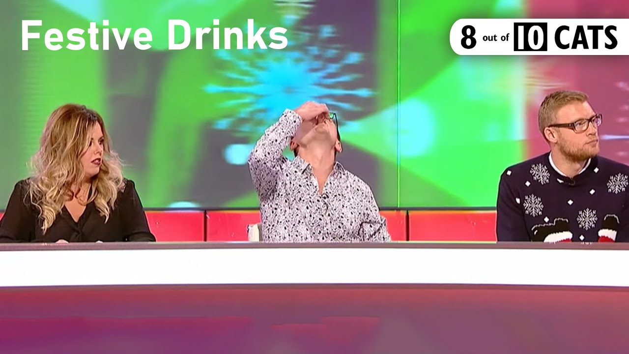 Festive Shots | 8 Out of 10 Cats - YouTube