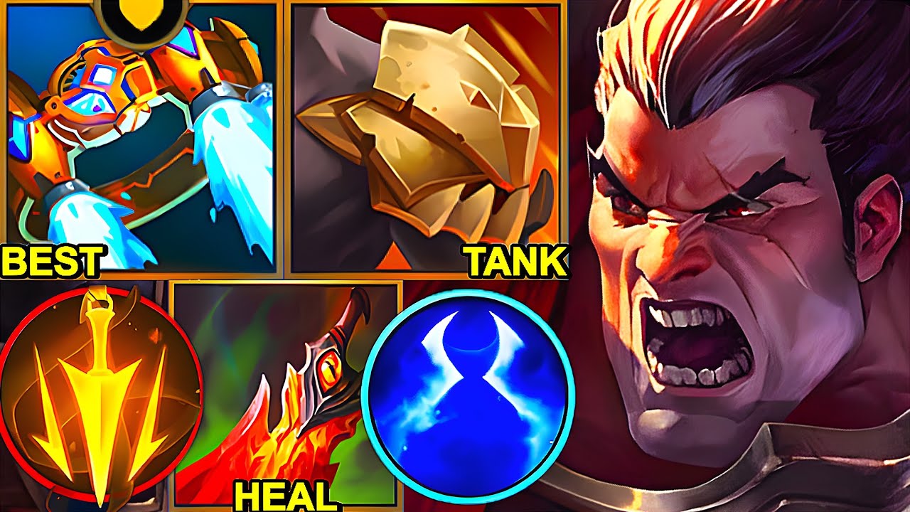 Wild Rift China Darius Top - 29KILL Lethal Tempo DARIUS Build Runes ...