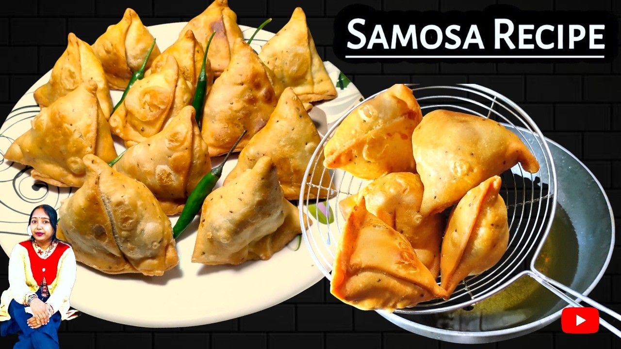 हलवाई के जैसे खस्तेदार समोसा बनाने का तरीका -With All Imp Tips l Samosa ...