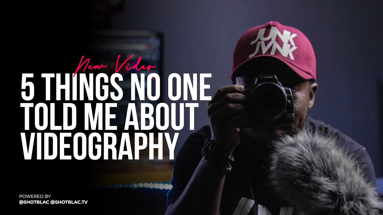 VIDEOGRAPHY BASICS FOR BEGINNERS - YouTube
