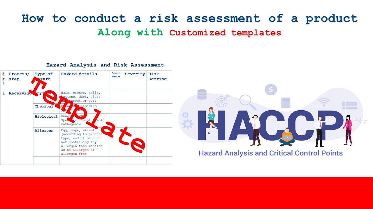 #HACCP Study|Part-2|How to make a risk assessment of a product - YouTube