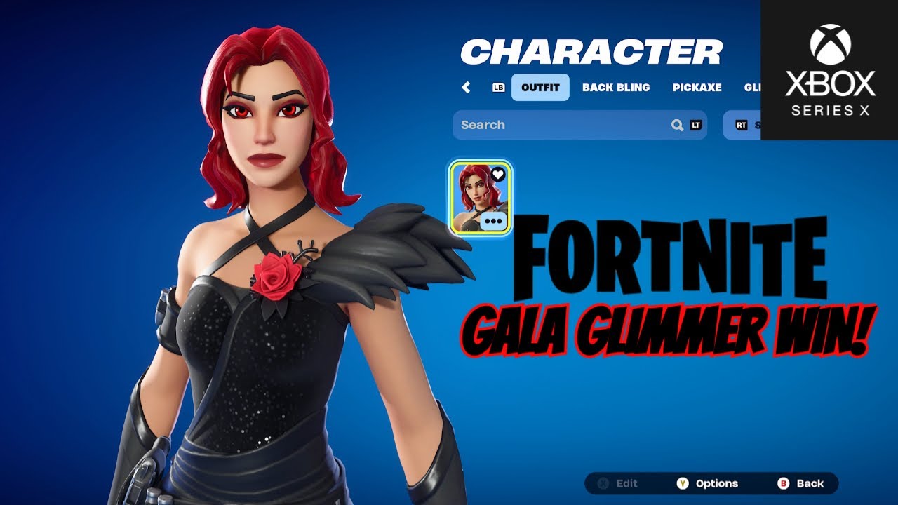 FORTNITE GALA GLIMMER WIN! XBOX CHAPTER 6 SEASON 1 - YouTube
