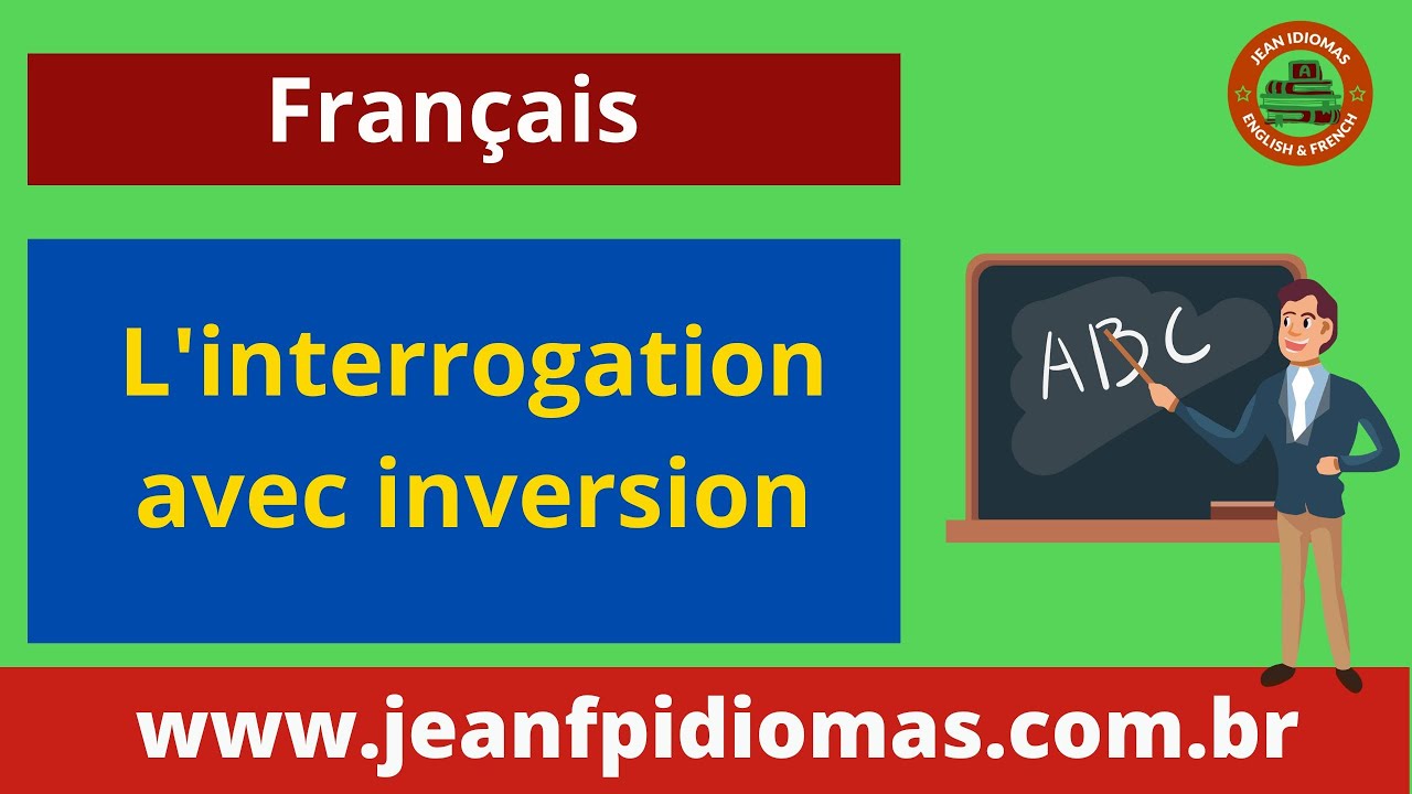L'interrogation avec inversion Exercices | - YouTube