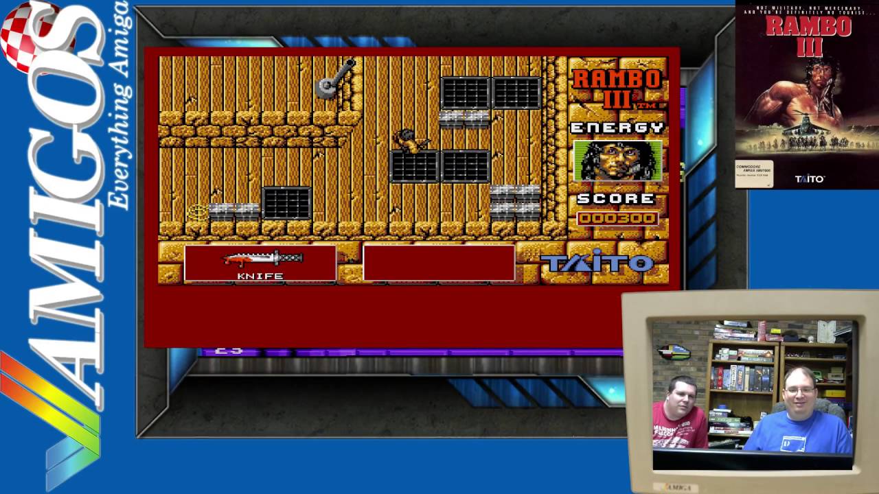 Amigos Plays Rambo III (Amiga) - YouTube
