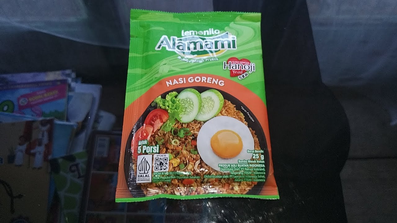 Review Produk #2435 : Lemonilo Alamami Nasi Goreng - YouTube
