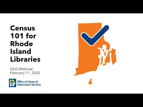 Census 101 for RI Libraries - YouTube