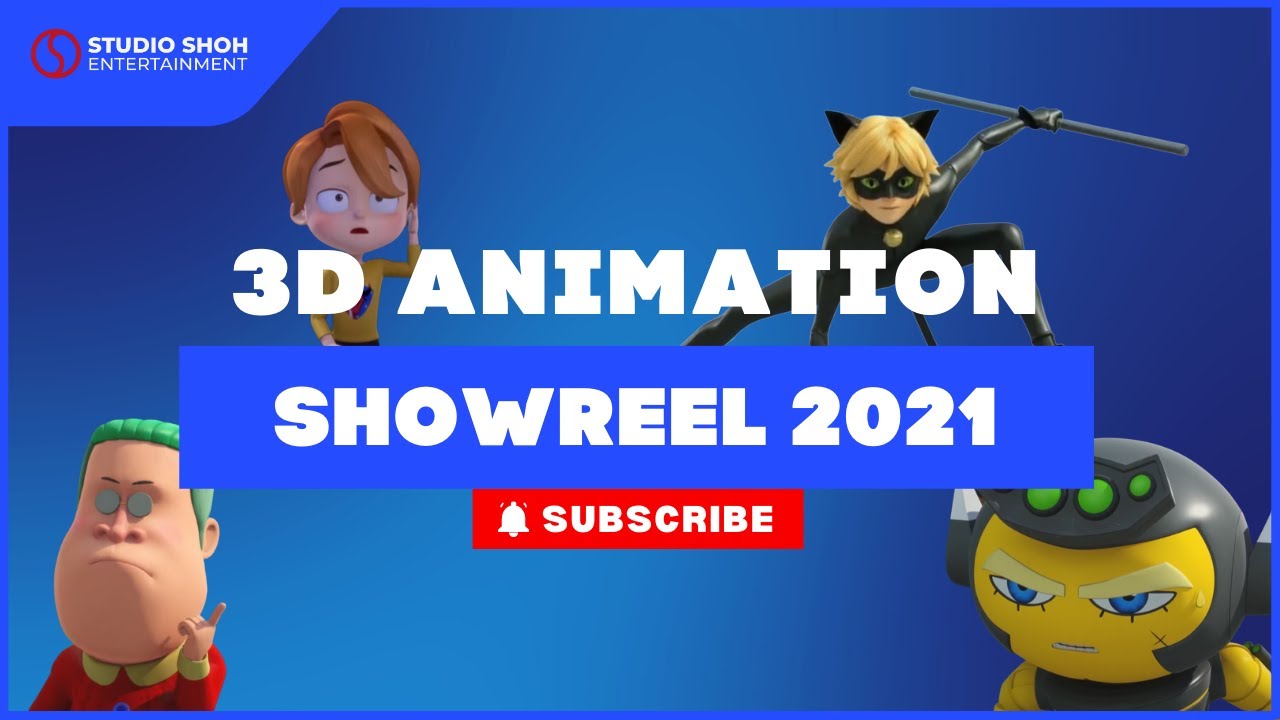 [SSE Content] 3D Animation ShowReel, Studio SHOH Entertainment 2021 ...