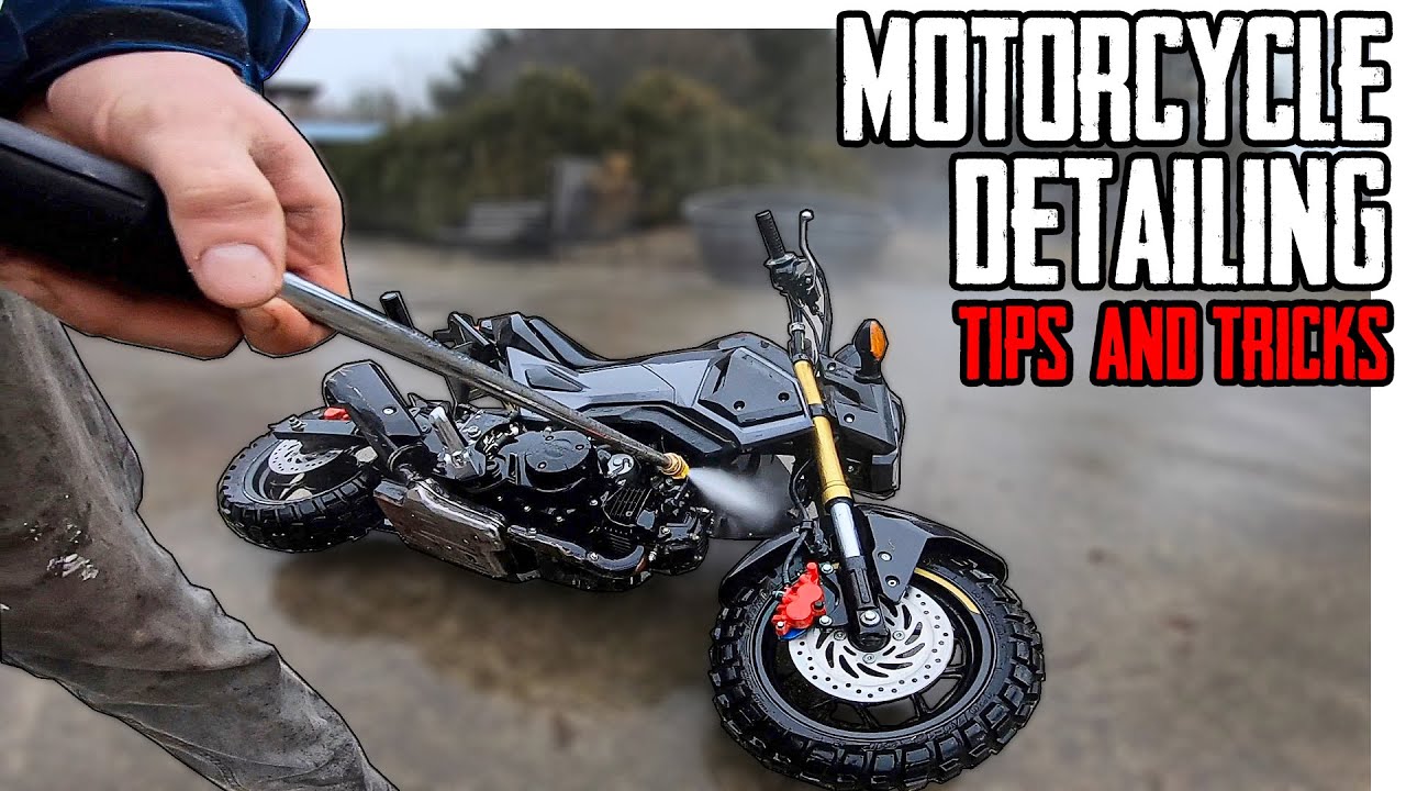 Detailing Motorcycles.. The PROPER Way! - YouTube