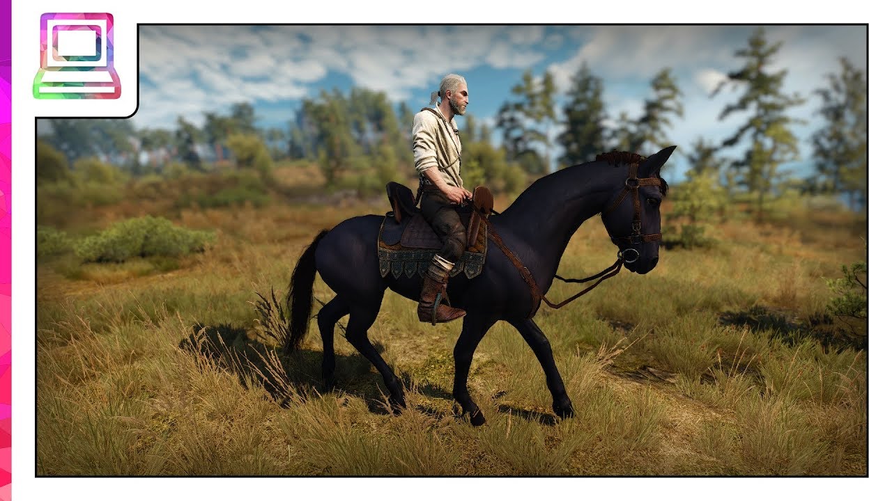 The Witcher 3 - Horse Riding - YouTube