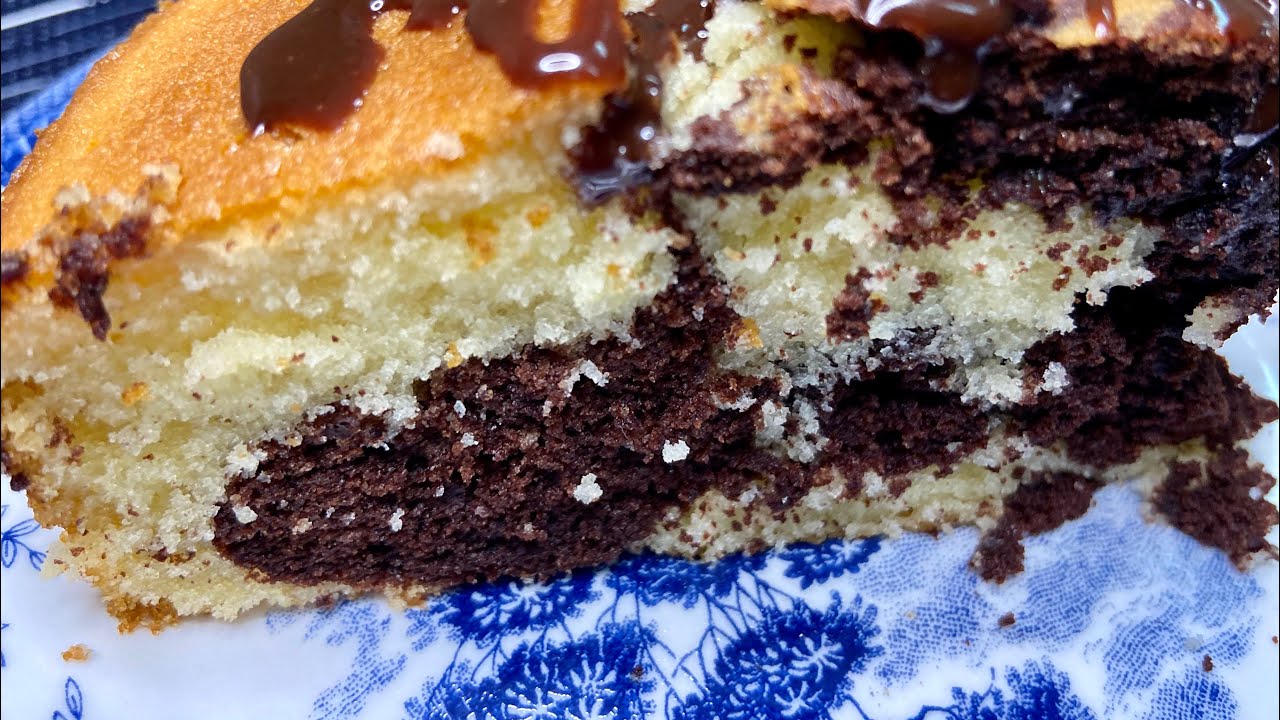 Chocolate Marble Cake || Food Junction, Dense & super moist cake recipe ...