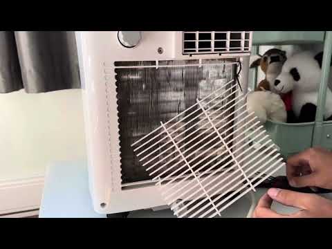 How To Clean Portable Air Conditioner Coils (No Disassembly) - YouTube