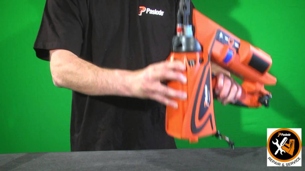 PASLODE IM90 CI vidéo d'entretien - YouTube