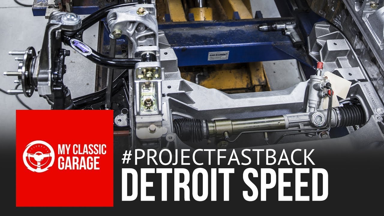 Project Fastback Receives Full Suspension from Detroit Speed, Inc ...