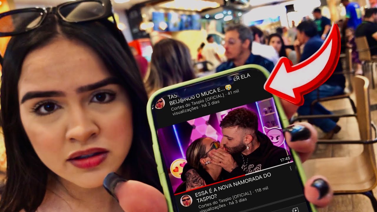 VIVIAN VIU O TASPIO COM OUTRA!! - YouTube