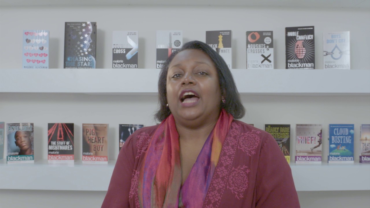 Malorie tells us about her time as Children's Laureate - YouTube