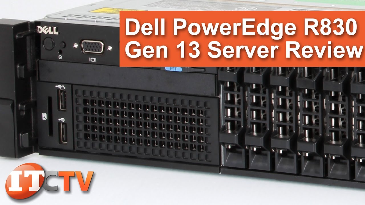 Dell PowerEdge R830 Gen13 Technical Review - YouTube