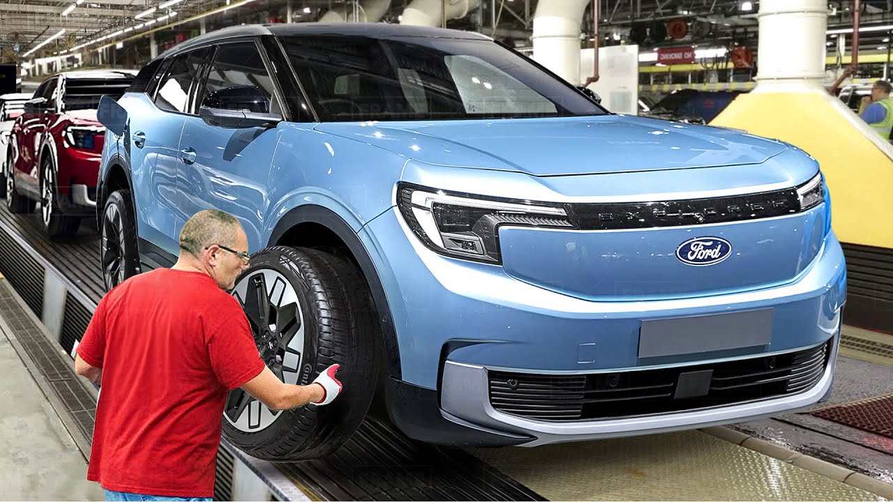 Inside Best Mega Factory Producing the Brand New Electric Ford Explorer ...