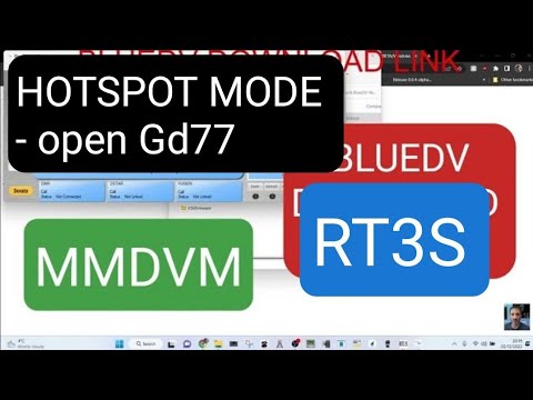 RT3S-OPENGD77 HotSpot Mode - Blue DV - YouTube