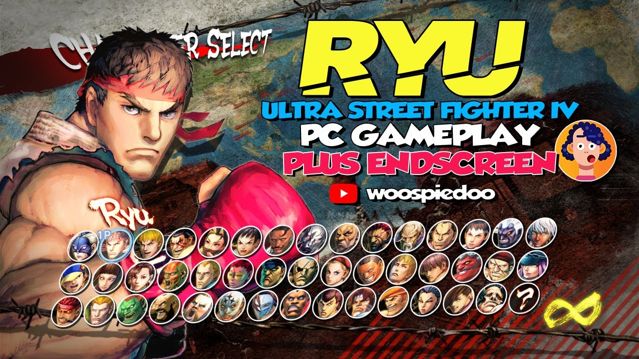 RYU ULTRA STREET FIGHTER IV PC GAMEPLAY PLUS ENDSCREEN, TIPS MAIN RYU ...