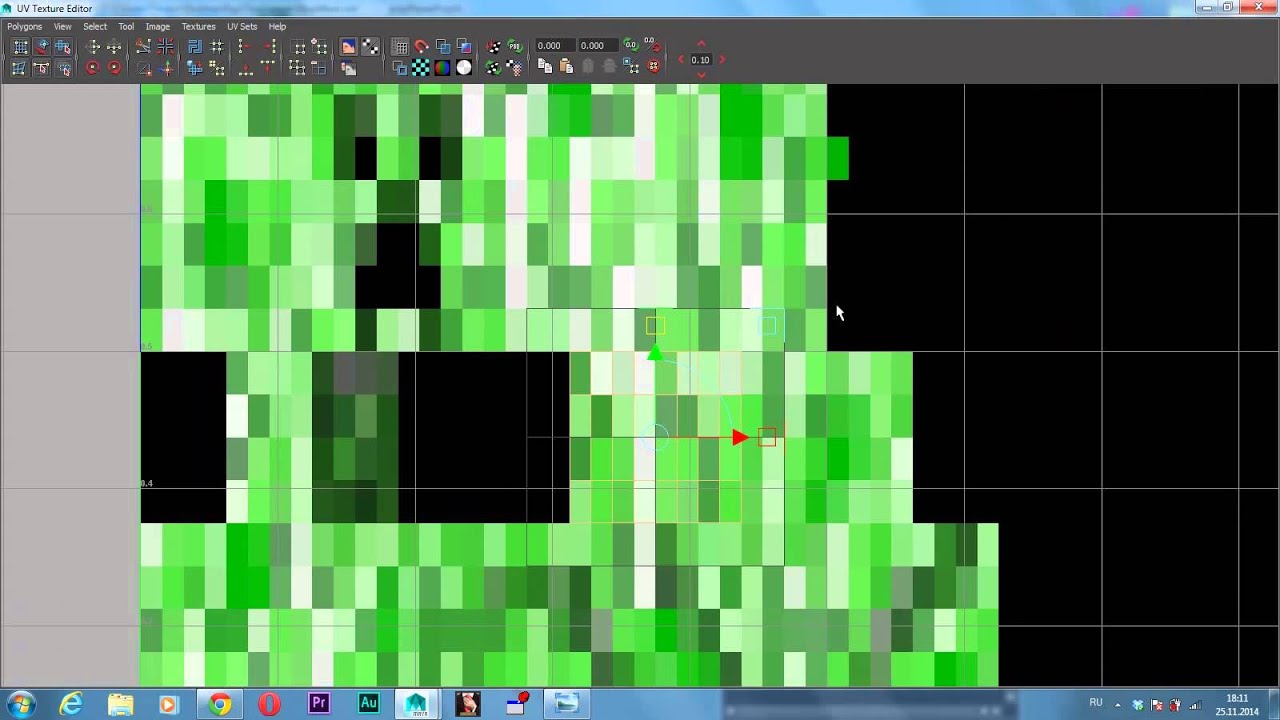 Creeper Rig creation - Texturing (Speed) - YouTube