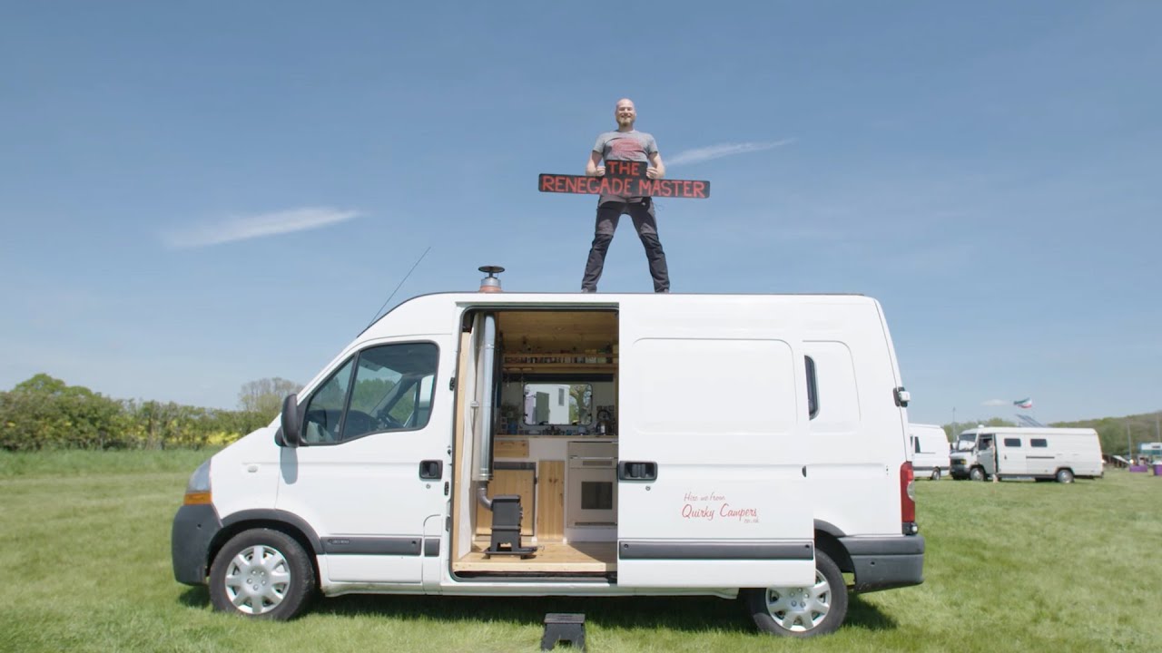 Created From a RECYCLED RV/Caravan ♻️ Cosy Self-Build VAN TOUR 🚐 - YouTube