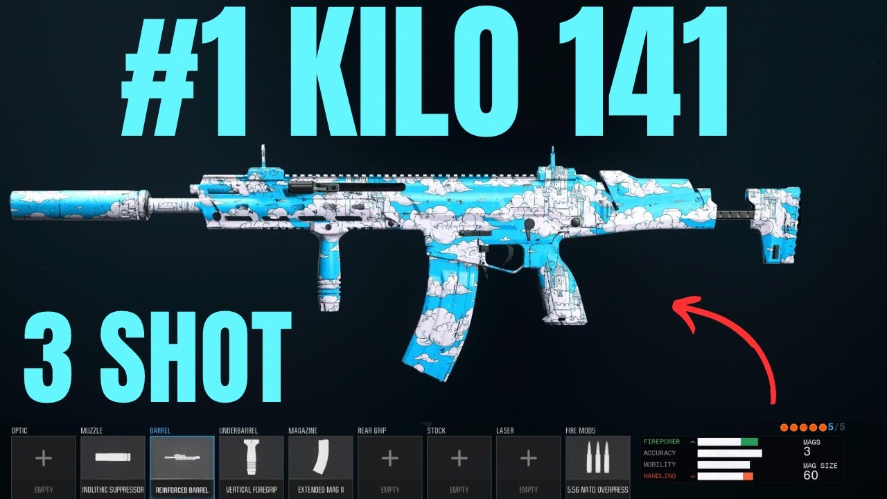 The #1 KILO 141 Loadout in WARZONE! 👑 (Best Kilo 141 Class Setup) - YouTube