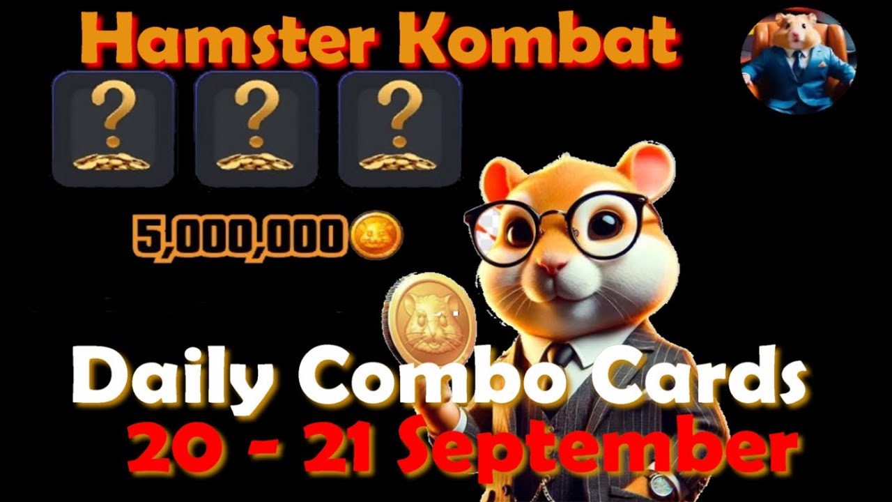 Hamster Kombat Daily Combo Cards 20 - 21 September - YouTube