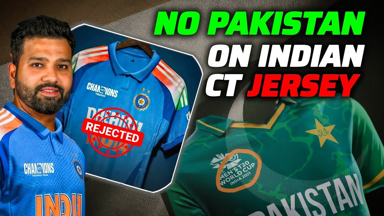BCCI’s Controversial Decision: No Pakistan on Indian Jersey | PAK vs ...