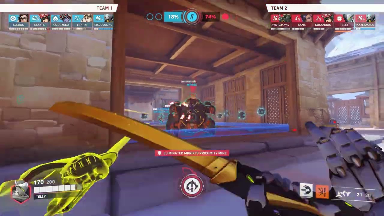 OW2 Genji POTG #2 - YouTube