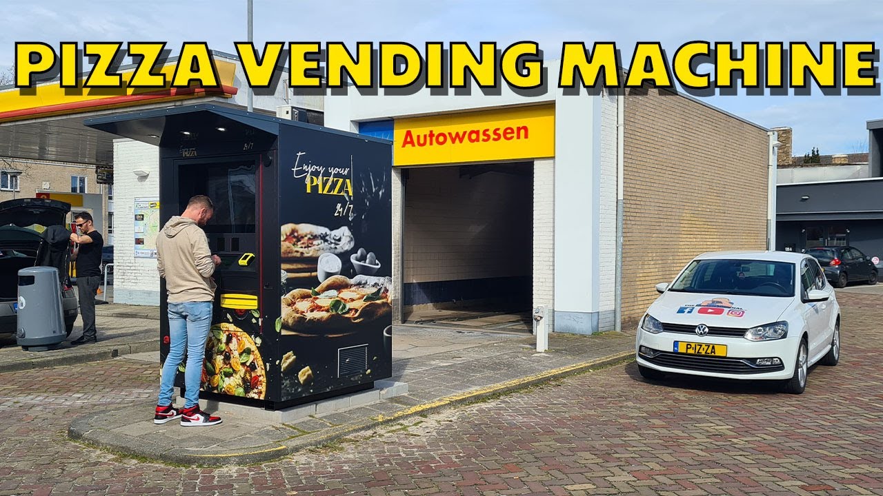 Pizza Vending Machine Eindhoven | The Netherlands - YouTube