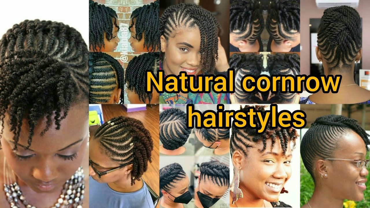 Unique natural cornrow hairstyles for African American ladies|Cornrows ...