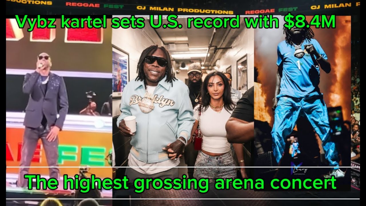 VYBZ KARTEL sets U.S. RECORD highest grossing Jamaican dancehall artist ...